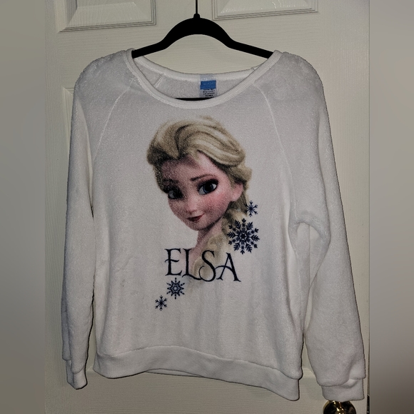 Disney | Shirts & Tops | Frozen Elsa Sweatshirt | Poshmark
